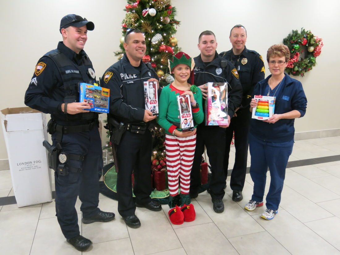 Wheeling Police Donate Toys to Sick Children at Wheeling Hospital ...